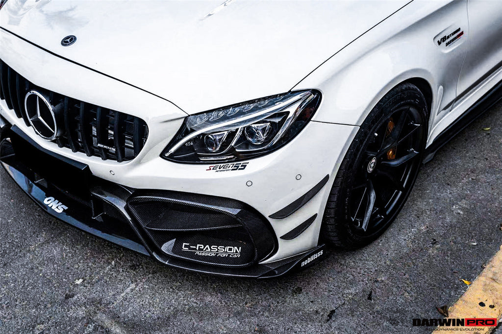 2015-2018 Mercedes Benz W205 C63 & S AMG Coupe IMP Performance Partial Carbon Fiber Full Body Kit