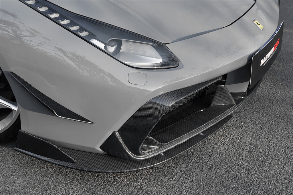 2015-2020 Ferrari 488 GTB/Spyder iMP-Performance Carbon Fiber Front ...