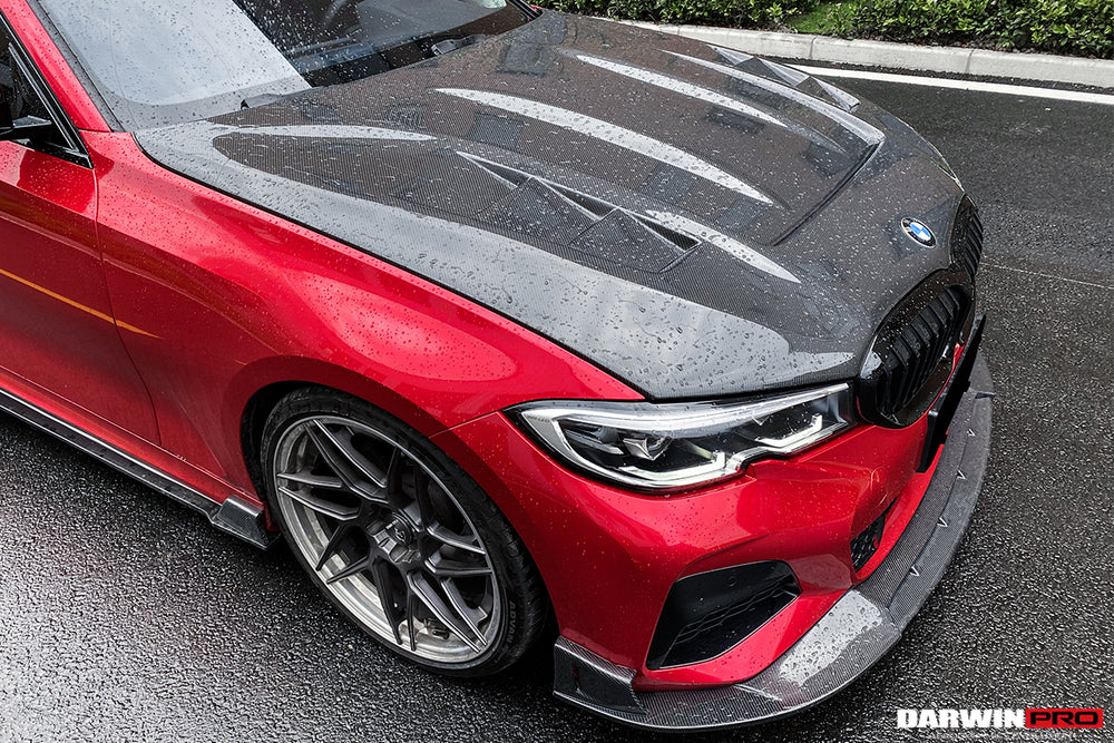 2019-2024 BMW 3 Series G20 G28 BKSS Style Carbon Fiber Hood