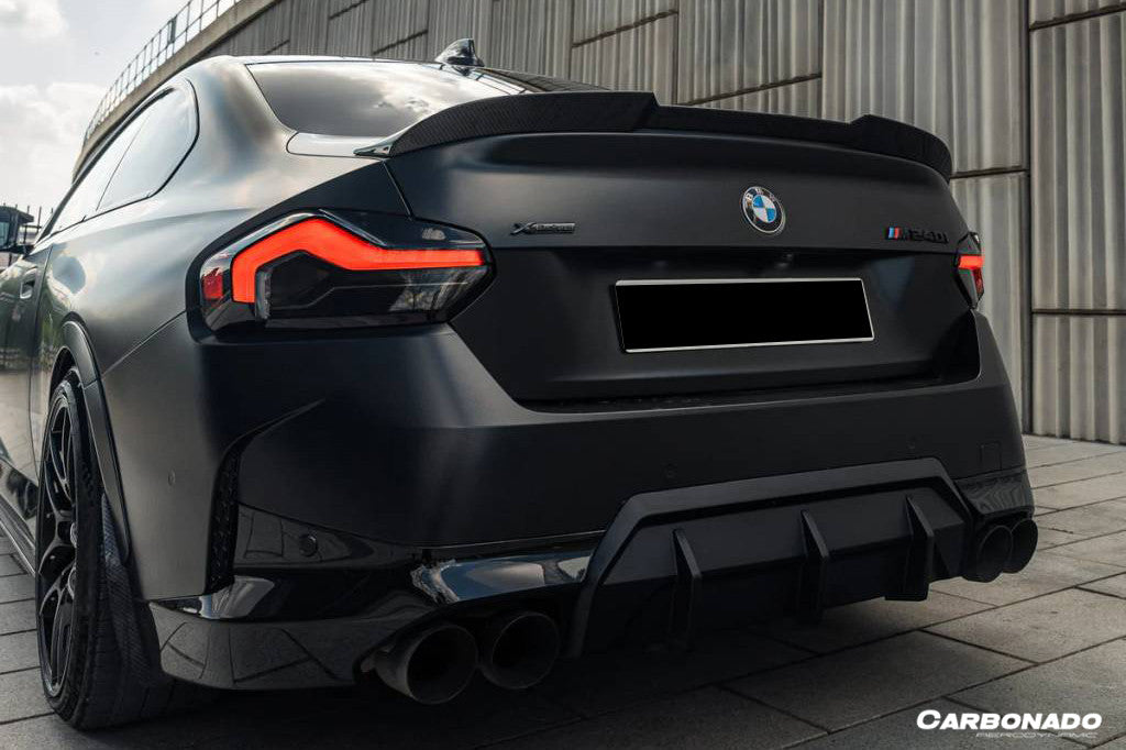 2021-2024 BMW M2 G87 OD-A Style Dry Carbon Fiber Trunk Spoiler