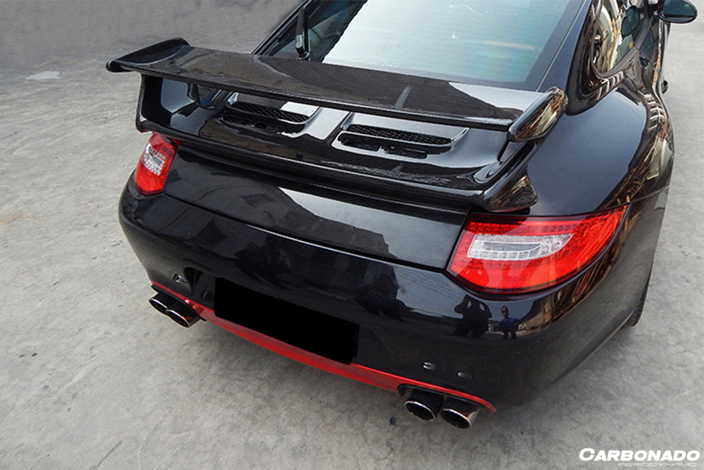 2005-2012 Porsche 911 997 2C | 4C Carrera GT3 Style Trunk Spoiler Wing ...