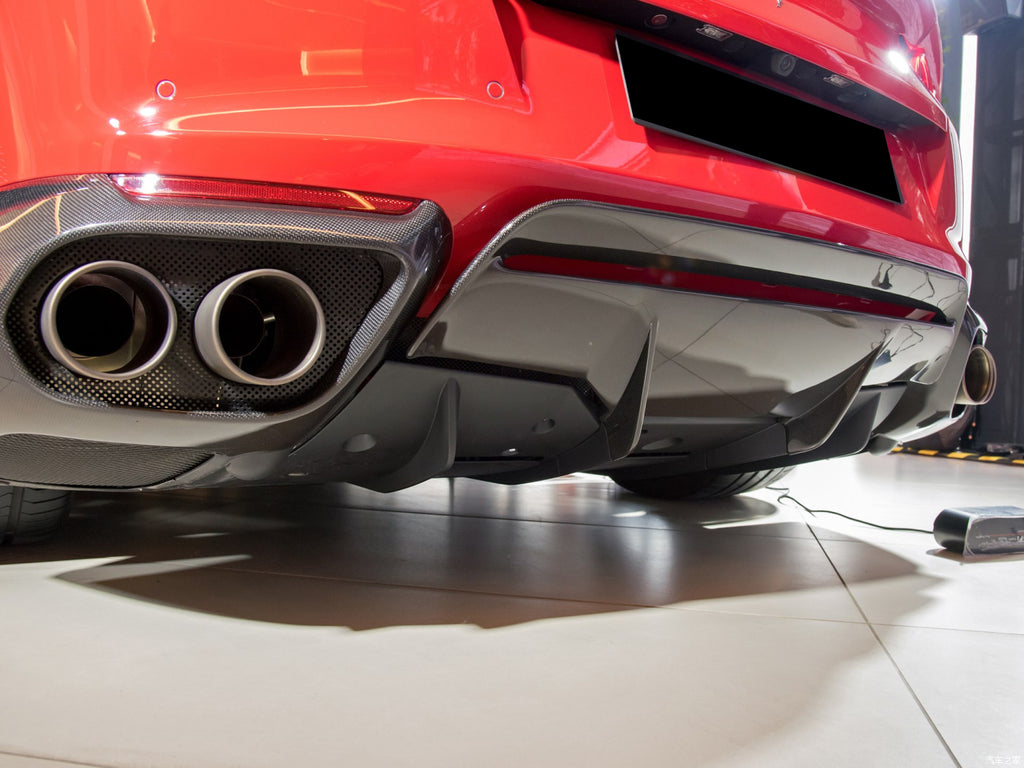 2017-2026 Ferrari 812 Superfast & GTS OEM Style Dry Carbon Fiber Rear Lip