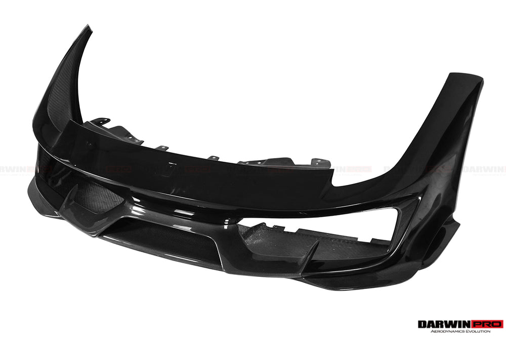 2015-2020 Ferrari 488 GTB & Spider Pista Style Front Bumper Set with Hood