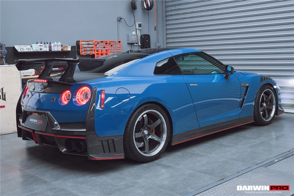 2008-2023 Nissan GTR R35 CBA DBA EBA 2024-Nismo Style Carbon Fiber Side ...