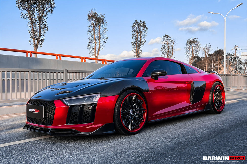 2016-2018 Audi R8 Coupe iMP Performance Carbon Fiber Side Skirts Under ...