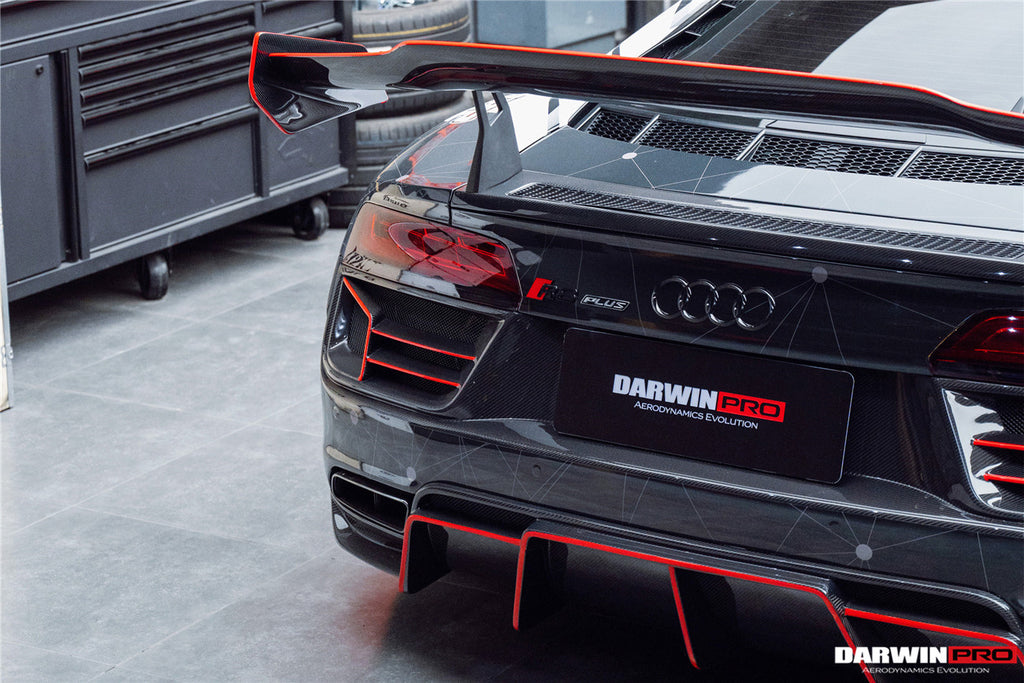 2016-2018 Audi R8 Coupe & Spyder IMPII Part Carbon Fiber Rear Bumper