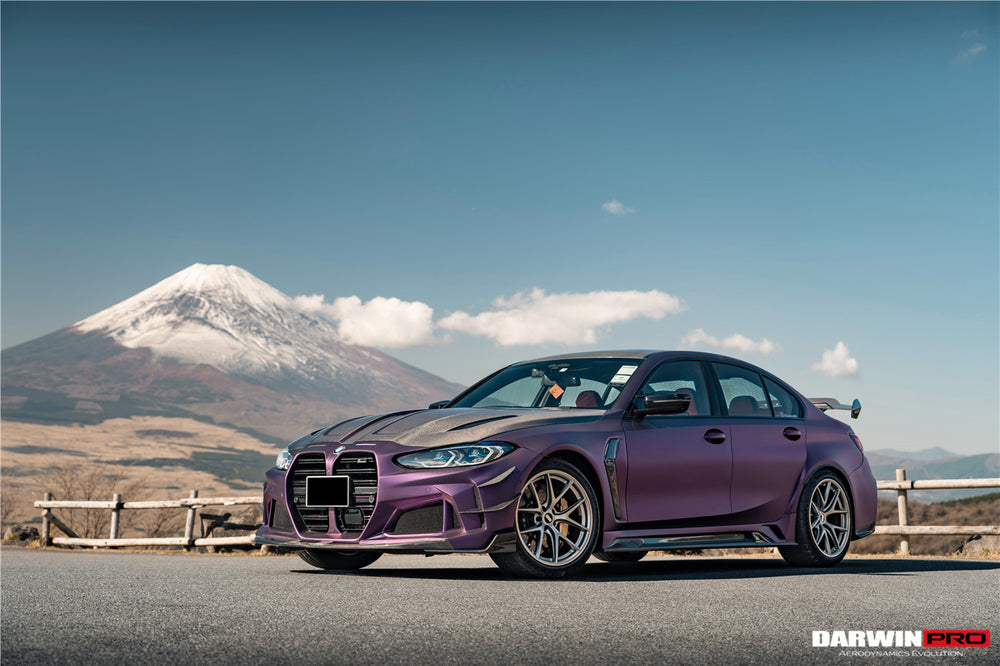 2021-UP BMW M3 G80 BKSSII Style Carbon Fiber Full Body Kit
