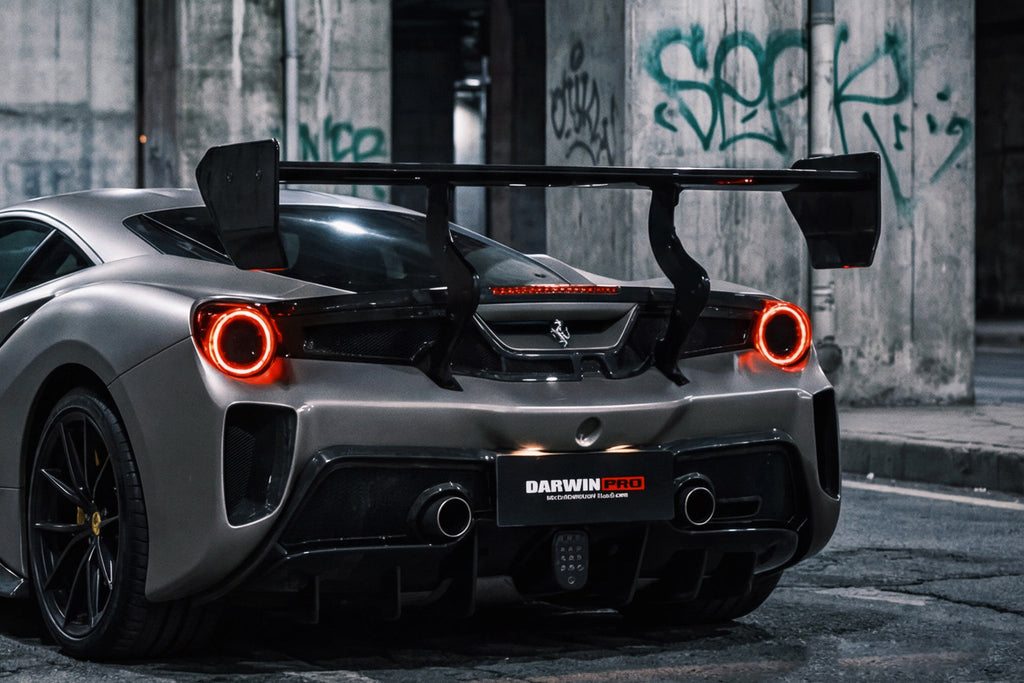 2015-2020 Ferrari 488 GTB | Spider Carbon Fiber Wing - DarwinPRO ...