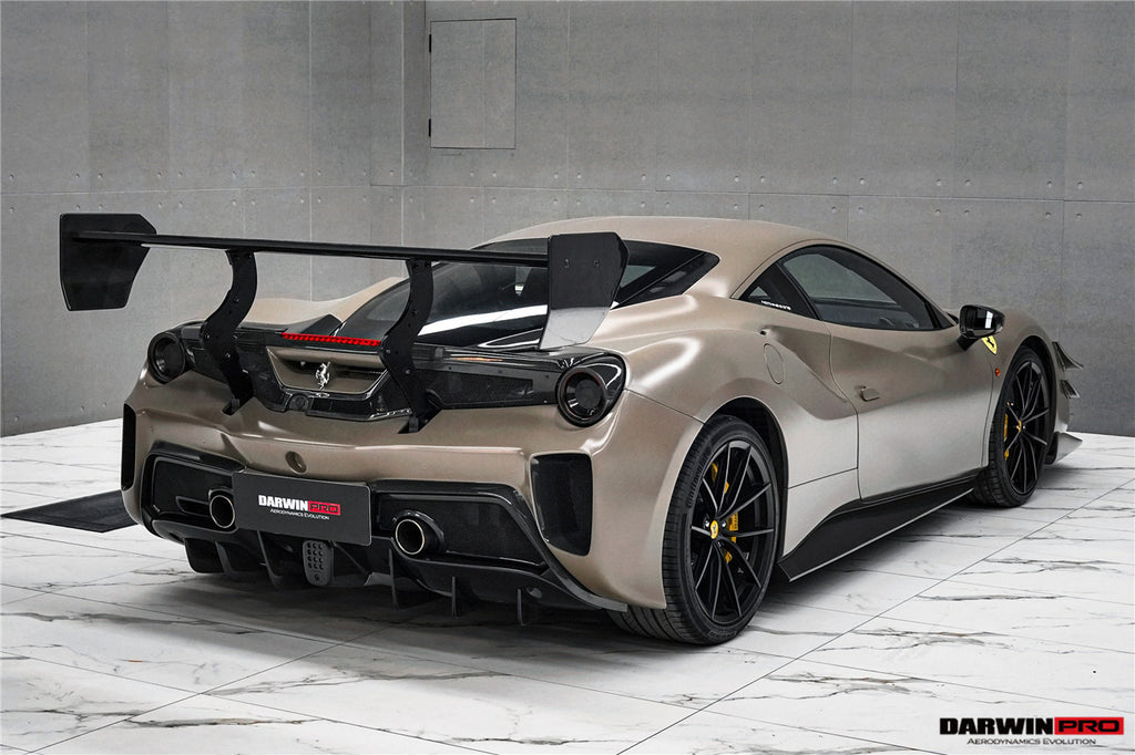 2015-2020 Ferrari 488 GTB | Spider Partial Carbon Fiber Side Skirts ...