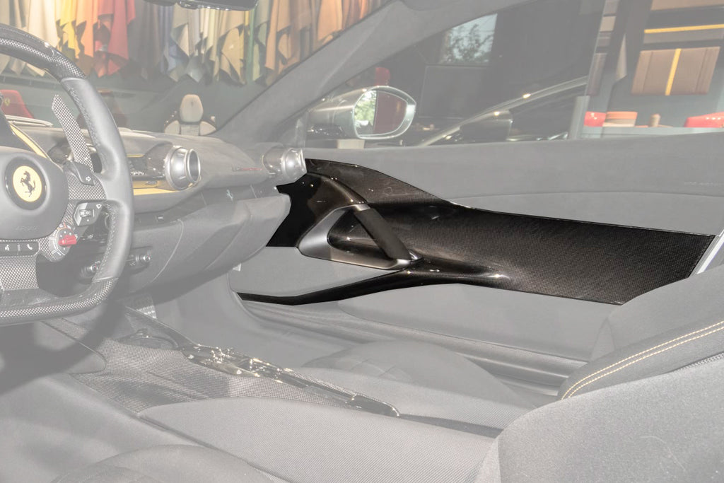 2017-2024 Ferrari 812 Superfast & GTS OE Style Dry Carbon Fiber Doo ...