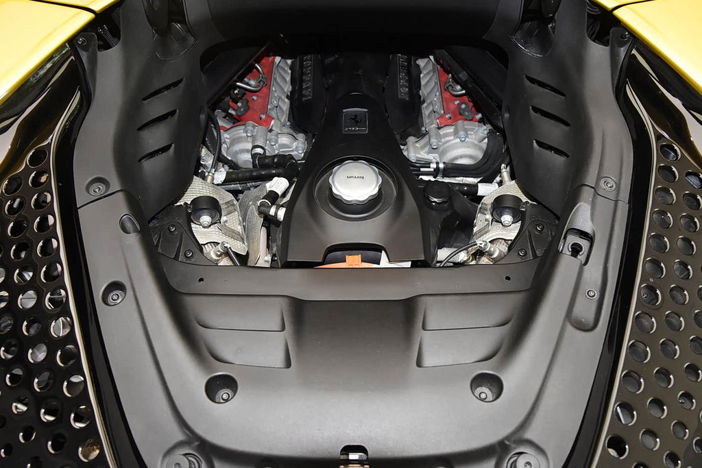 2021-UP Ferrari SF90 Spider OE Style Autoclave Carbon Fiber Engine Bay ...