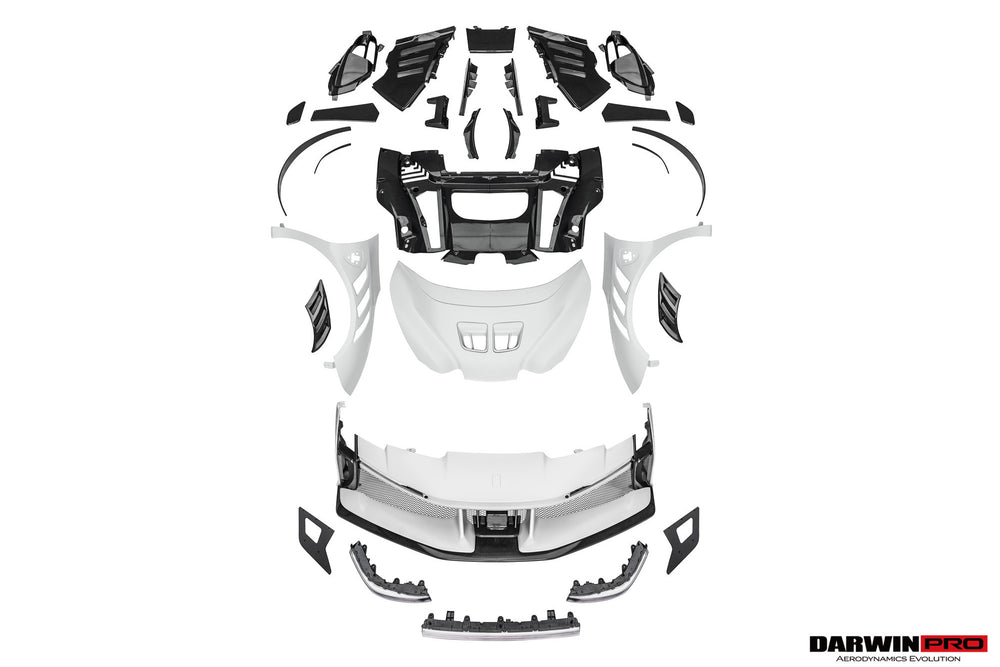 2021-UP Ferrari SF90XX-Style Autoclave Carbon Fiber Body Kit | Fits ...