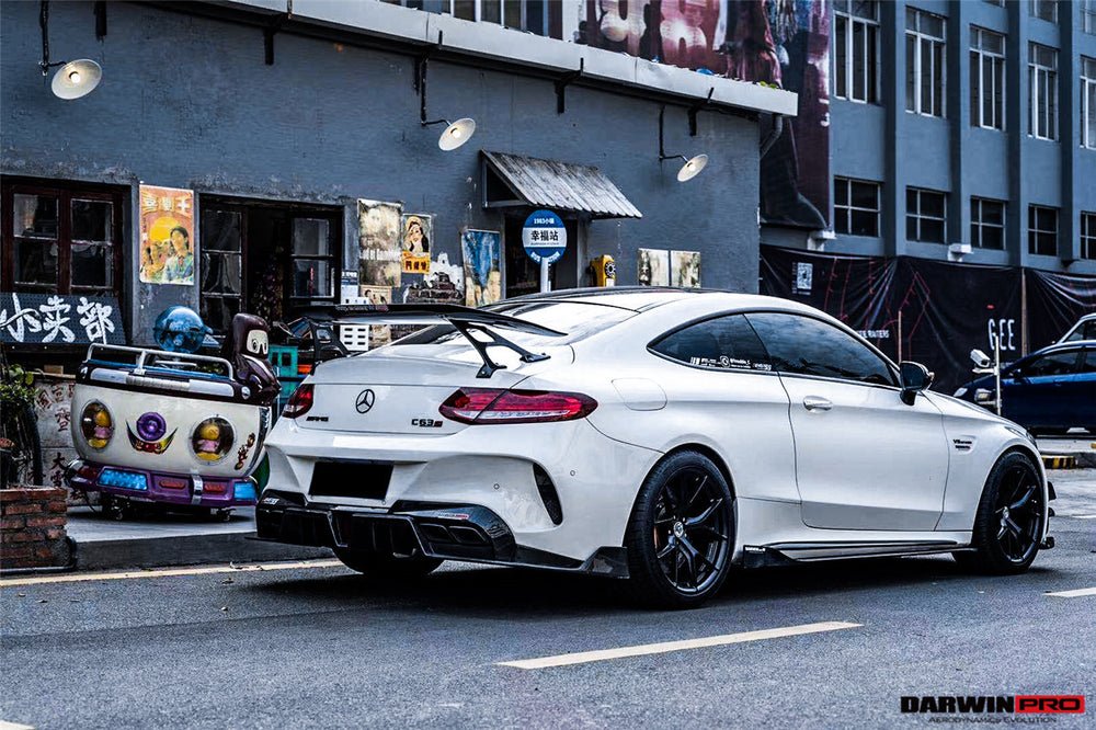 2015-2018 Mercedes Benz W205 C63 & S AMG Coupe IMP Performance Partial Carbon Fiber Full Body Kit