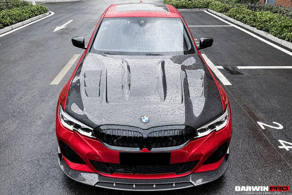 2019-2024 BMW 3 Series G20 G28 BKSS Style Carbon Fiber Hood