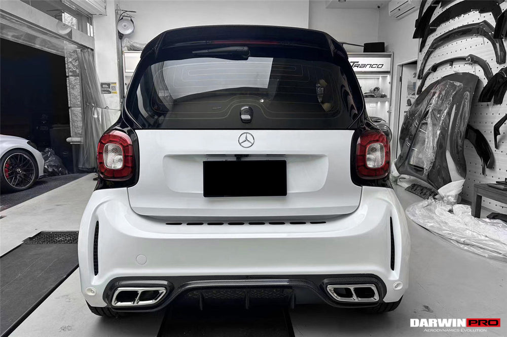 2015-2022 Mercedes Benz Smart Fortwo 453 Partial Carbon Fiber Full Body ...