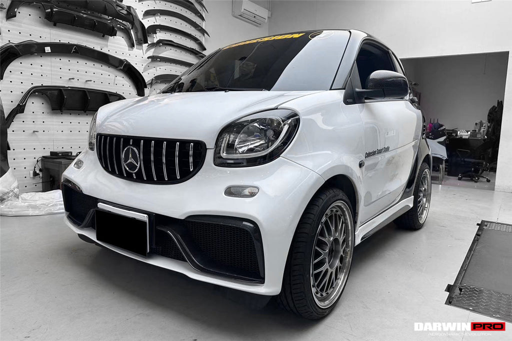 2015-2022 Mercedes Benz Smart Fortwo 453 Partial Carbon Fiber Full Body ...