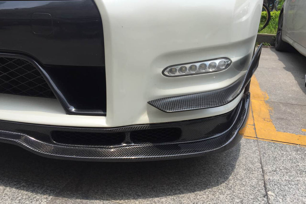 2012-2016 Nissan GTR R35 DBA Carbon Fiber Front Lip - Carbonado (BSE)