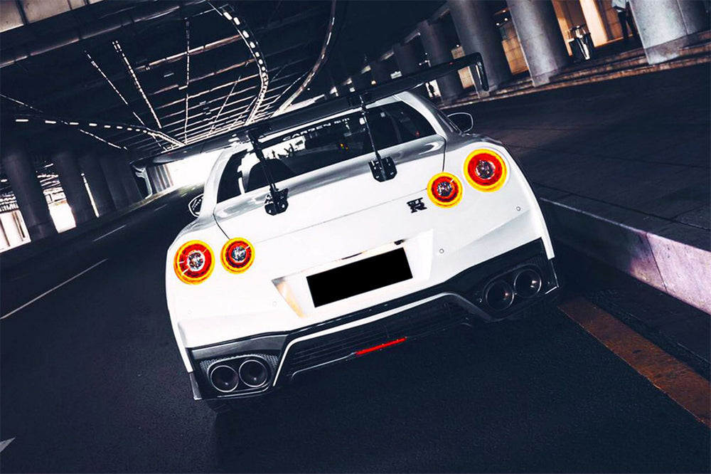 2012-2023 Nissan GTR R35 DBA EBA NSM Style Carbon Fiber Rear Diffuser ...