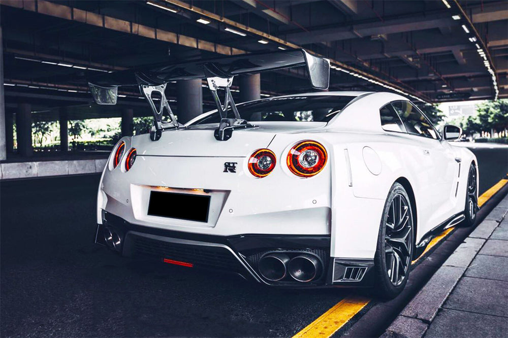 2012-2023 Nissan GTR R35 DBA EBA NSM Style Carbon Fiber Rear Diffuser ...
