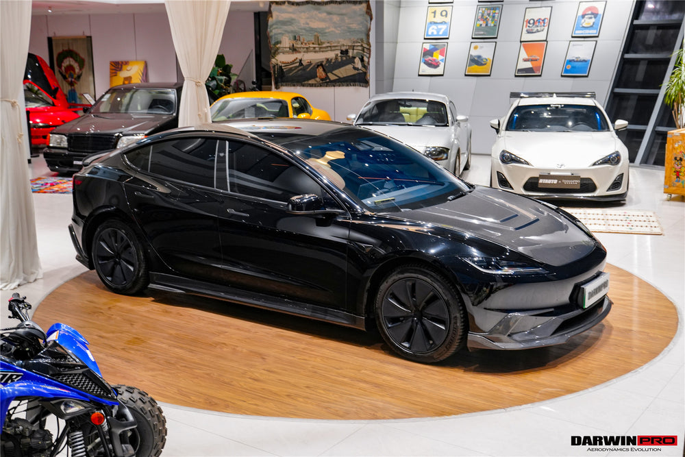 Faldones laterales de fibra de carbono IMP Performance para el modelo 3 ...