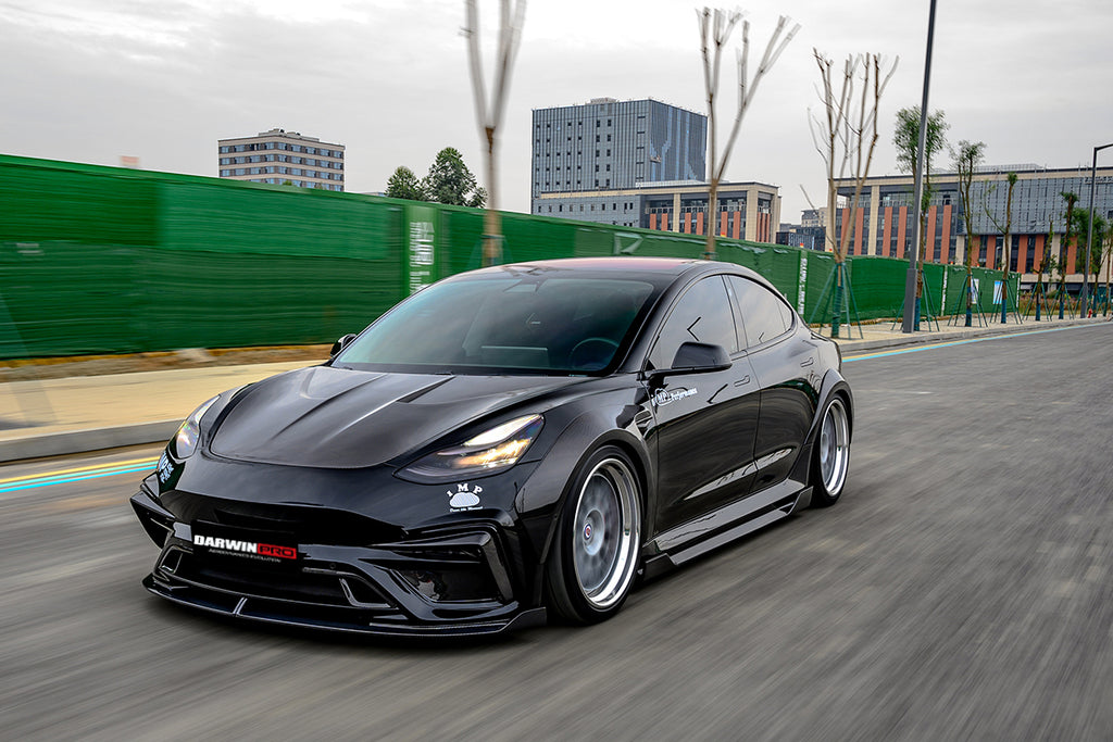 2017-2020 Tesla Model 3 IMPII Performance Partial Carbon Fiber Full ...