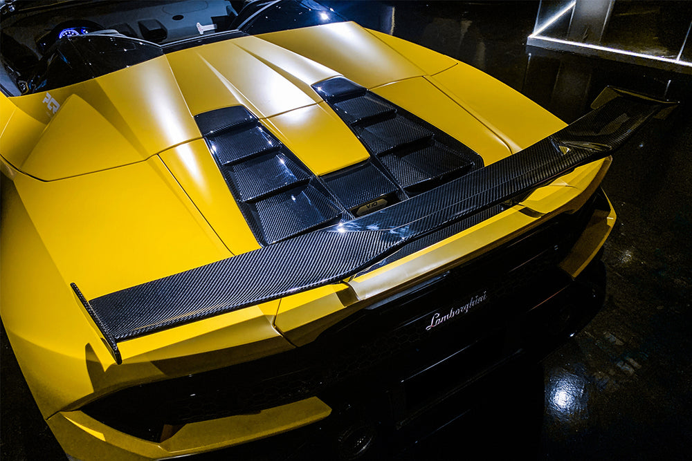 2015-2025 Lamborghini Huracan Autoclave Carbon Fiber Trunk Spoiler Wing ...