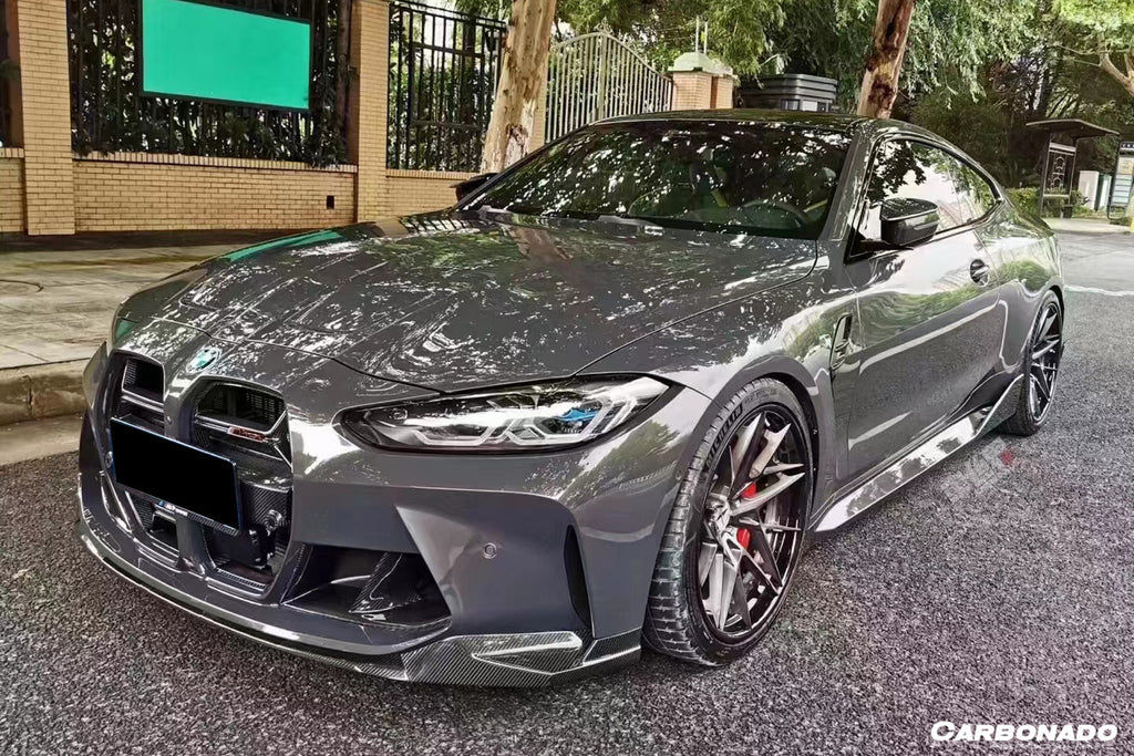 2021-UP BMW M3 G80 M4 G82 G83 CSL Style DRY Carbon Fiber Grille (FOR ...
