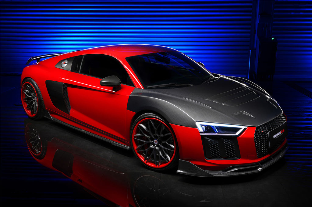 Audi R8 Red And Black