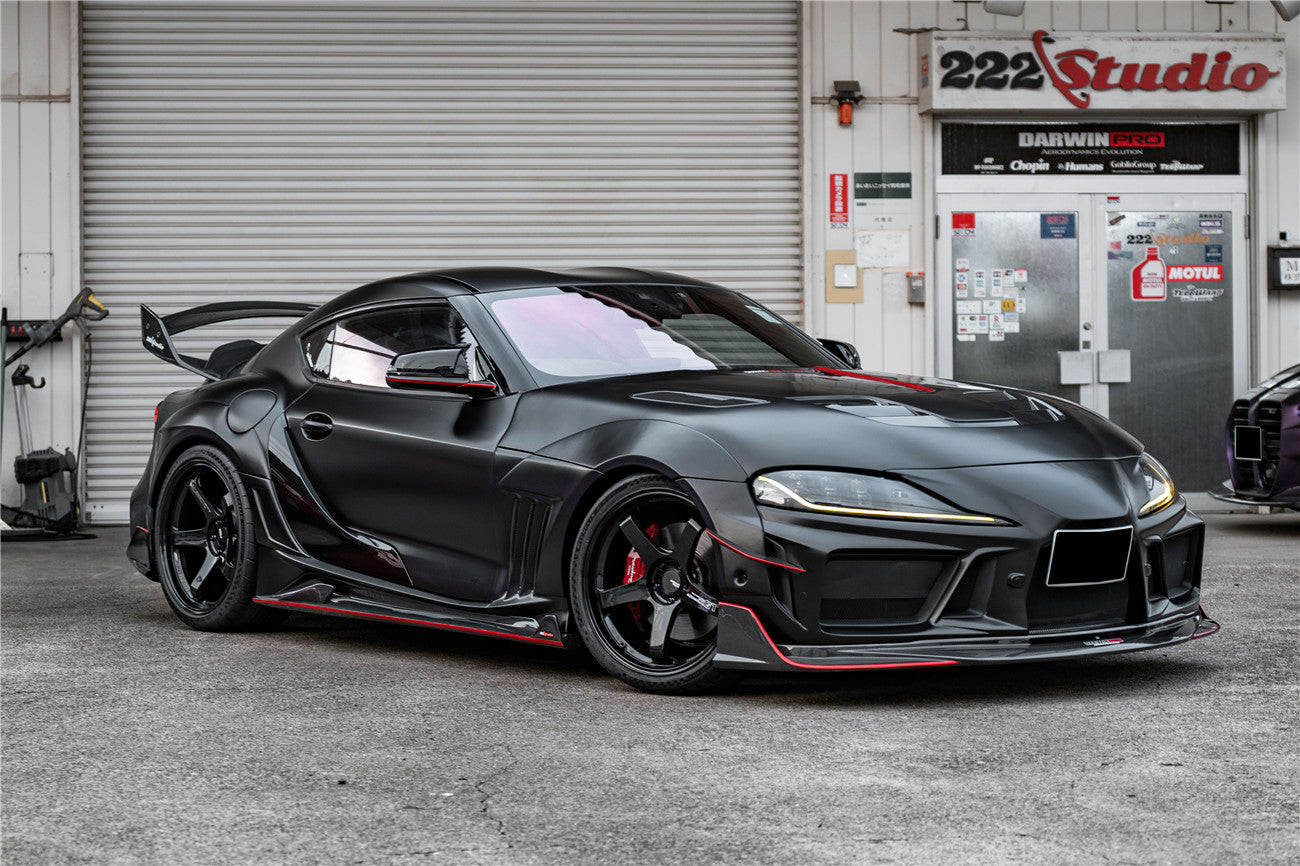 2019-UP Toyota GR Supra (J29 & DB) A90 A91 BKSSII Style Part Carbon Fiber Full Wide Body Kit