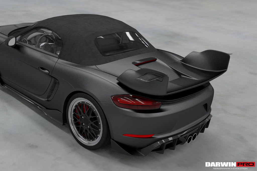 DarwinPRO 2016-2023 Porsche 718 Boxster STM Style Trunk Spoiler