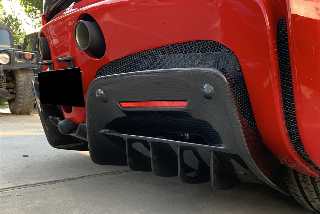 2020-UP Ferrari SSF90 Stradale OE Style Autoclave Carbon Fiber Rear ...