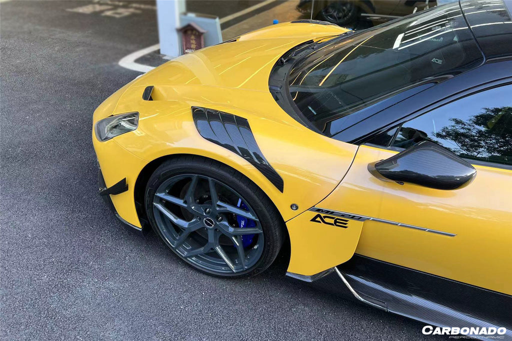 2020-UP Maserati MC20 Dry Carbon Fiber Mirror Housing