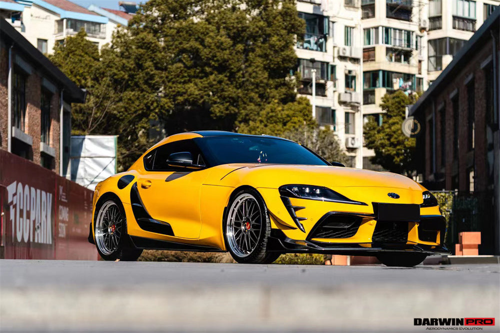 2019-UP Toyota GR Supra (J29/DB) A90 A91 BKSS Style Carbon Fiber Side